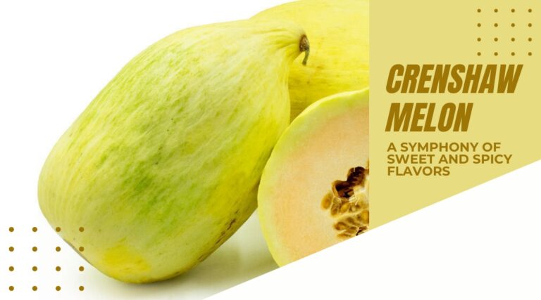 Crenshaw (cranshaw) Melon: A Symphony of Sweet and Spicy Flavors